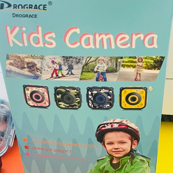 PROGRACE | Cameras, Photo & Video | Prograce Kids Camera Waterproof ...